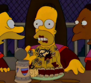 Stonecutter Ribs - Cartoon Cuisine