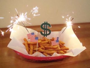 Million Dollar Birthday Fries - Cartoon Cuisine